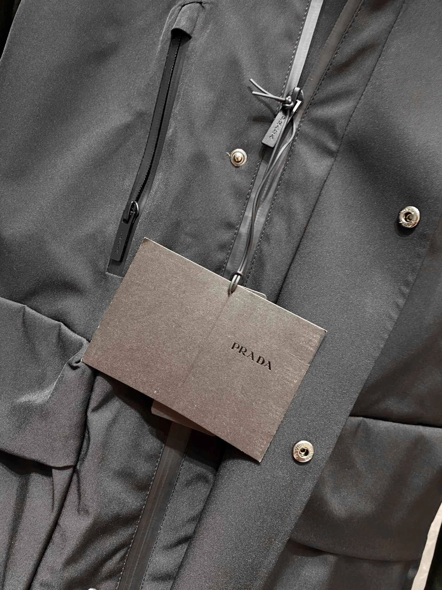 Brand-authenticated Prada Down Jackets