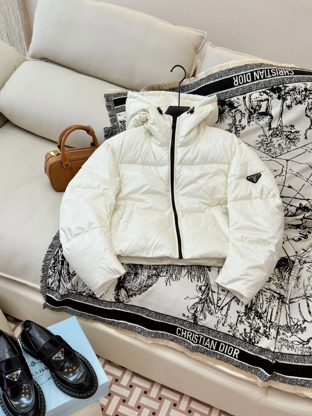 High fidelity Prada Down Jackets