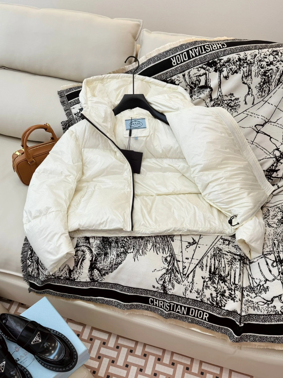 High fidelity Prada Down Jackets