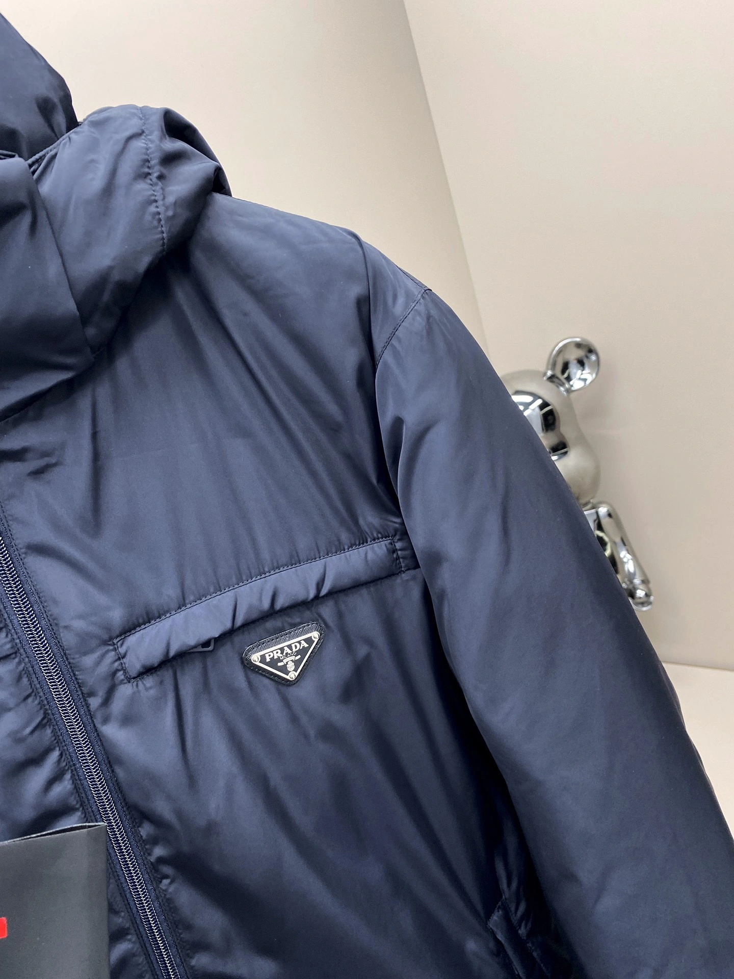 Brand-authenticated Prada Down Jackets