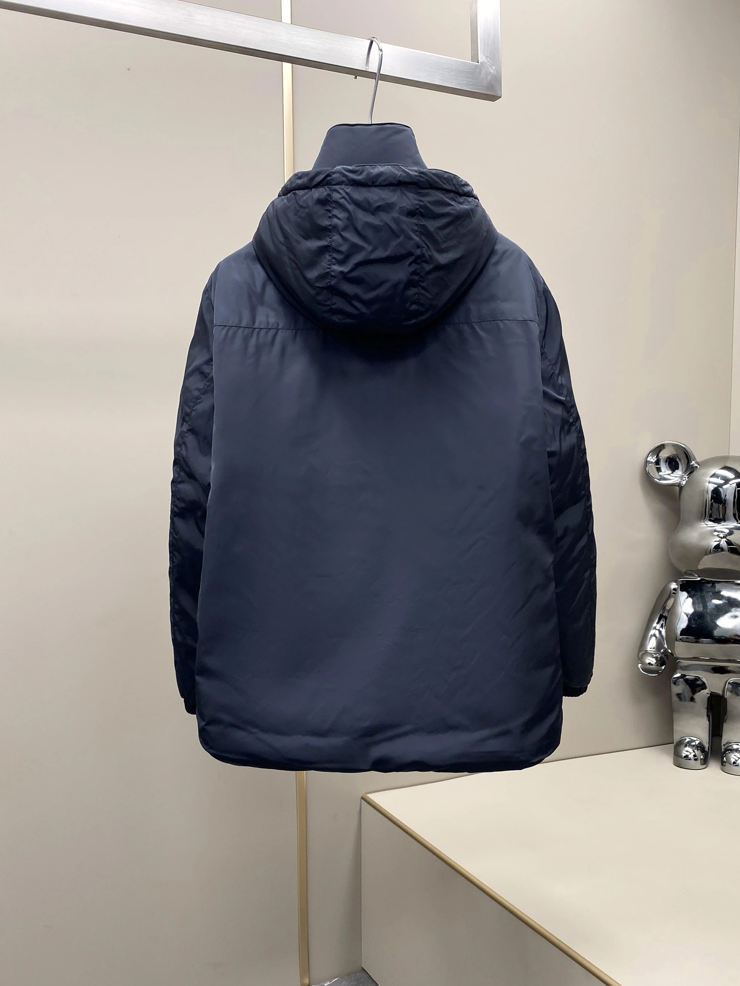 Brand-authenticated Prada Down Jackets
