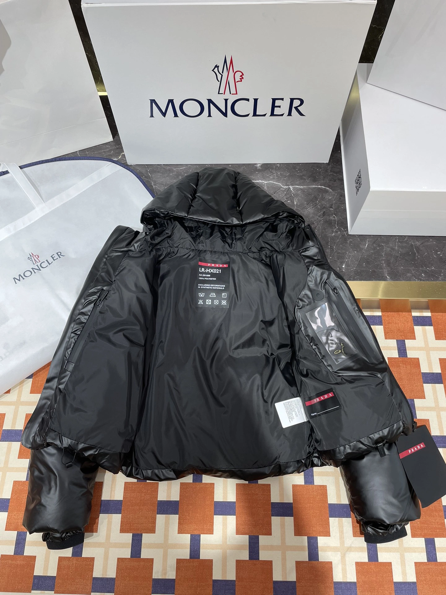 Indistinguishable Prada Down Jackets