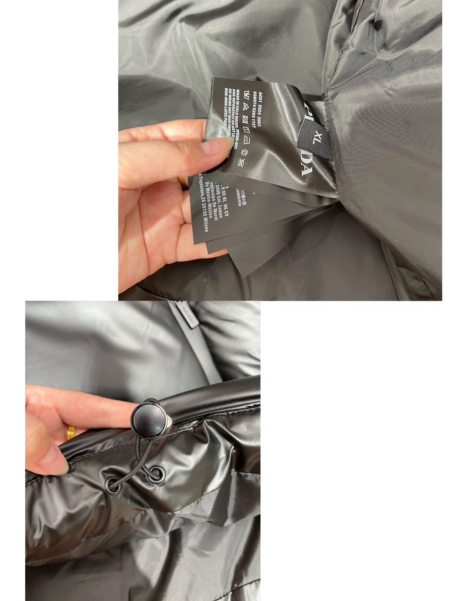 Top mirror Prada Down Jackets
