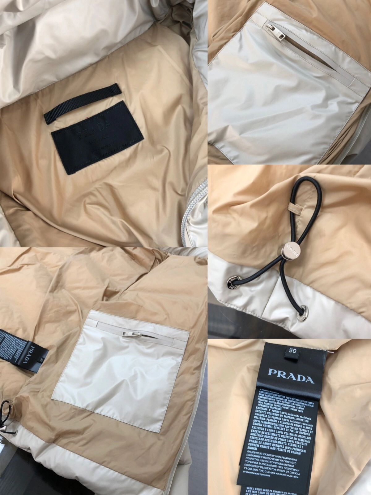 Official Prada Down Jackets