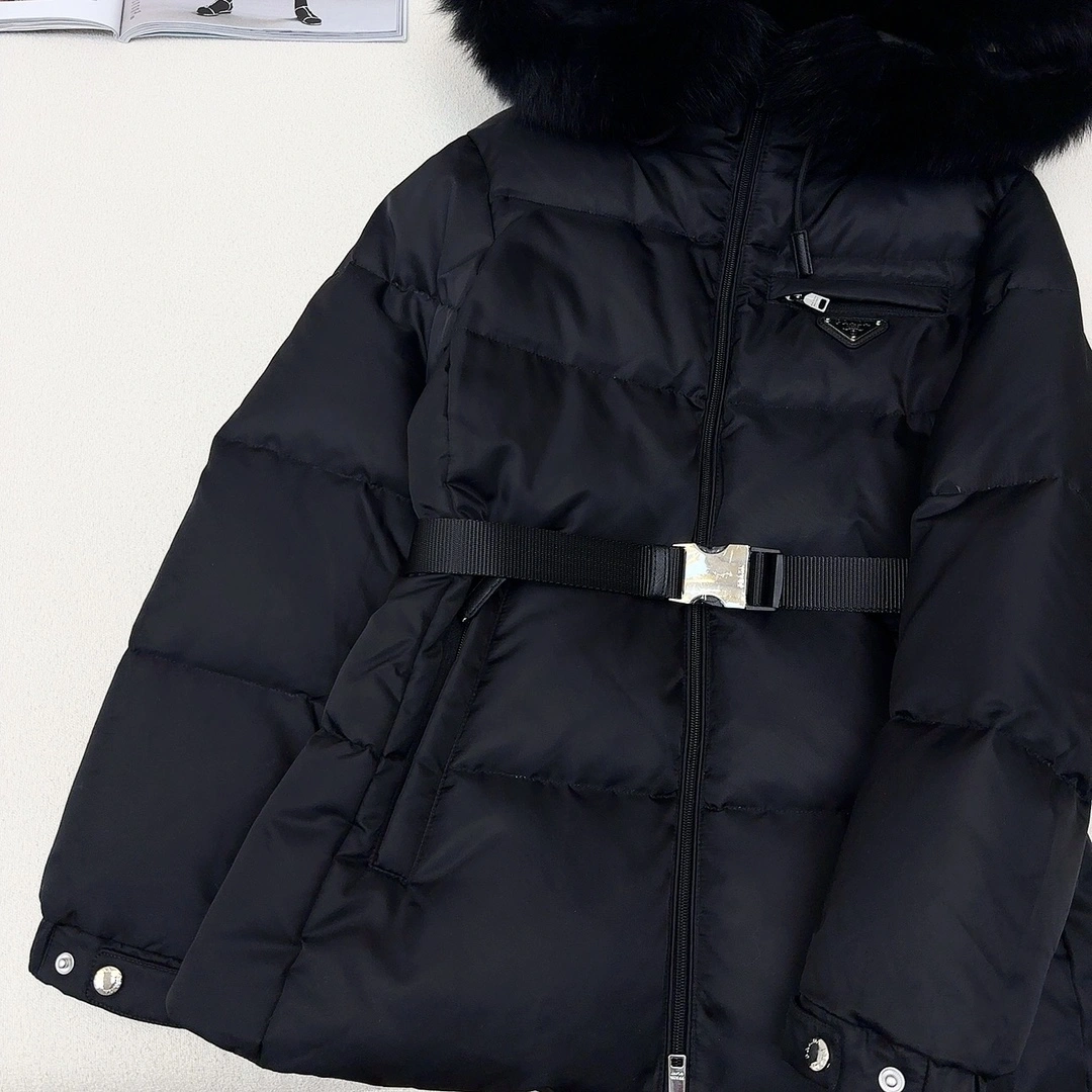Brand-authenticated Prada Down Jackets