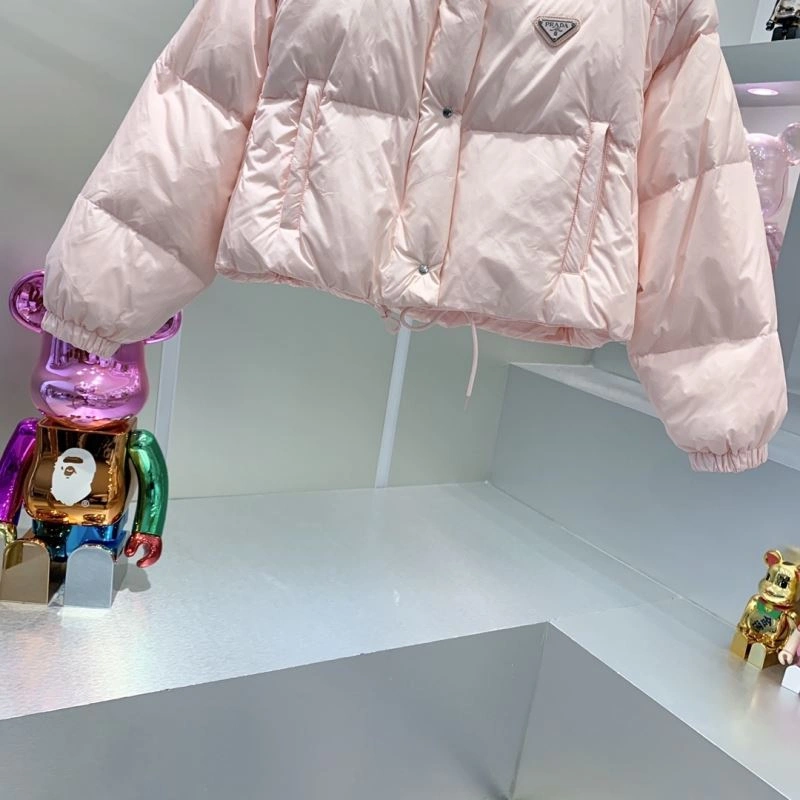 Brand-authenticated Prada Down Jackets