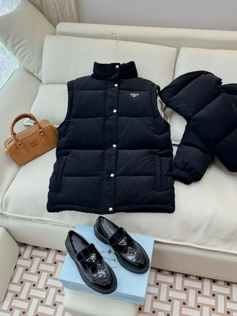Authentic Prada Down Jackets