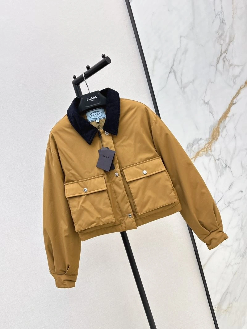Brand-authenticated Prada Down Jackets