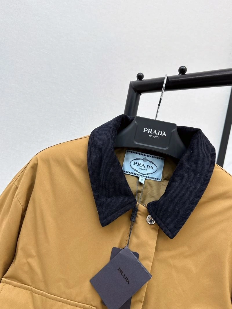 Brand-authenticated Prada Down Jackets