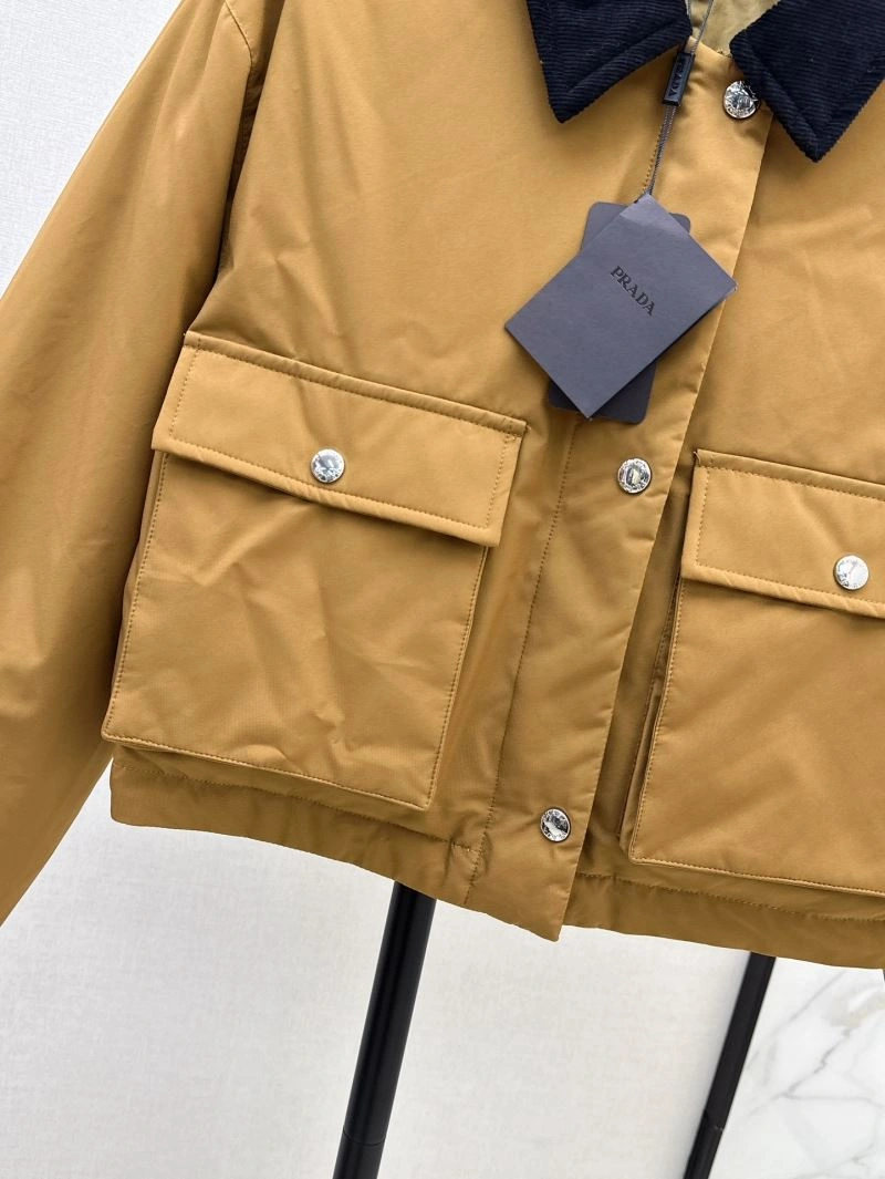 Brand-authenticated Prada Down Jackets