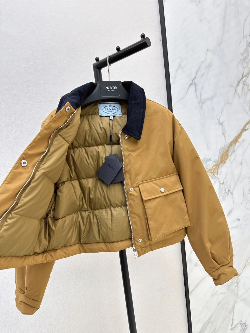 Brand-authenticated Prada Down Jackets