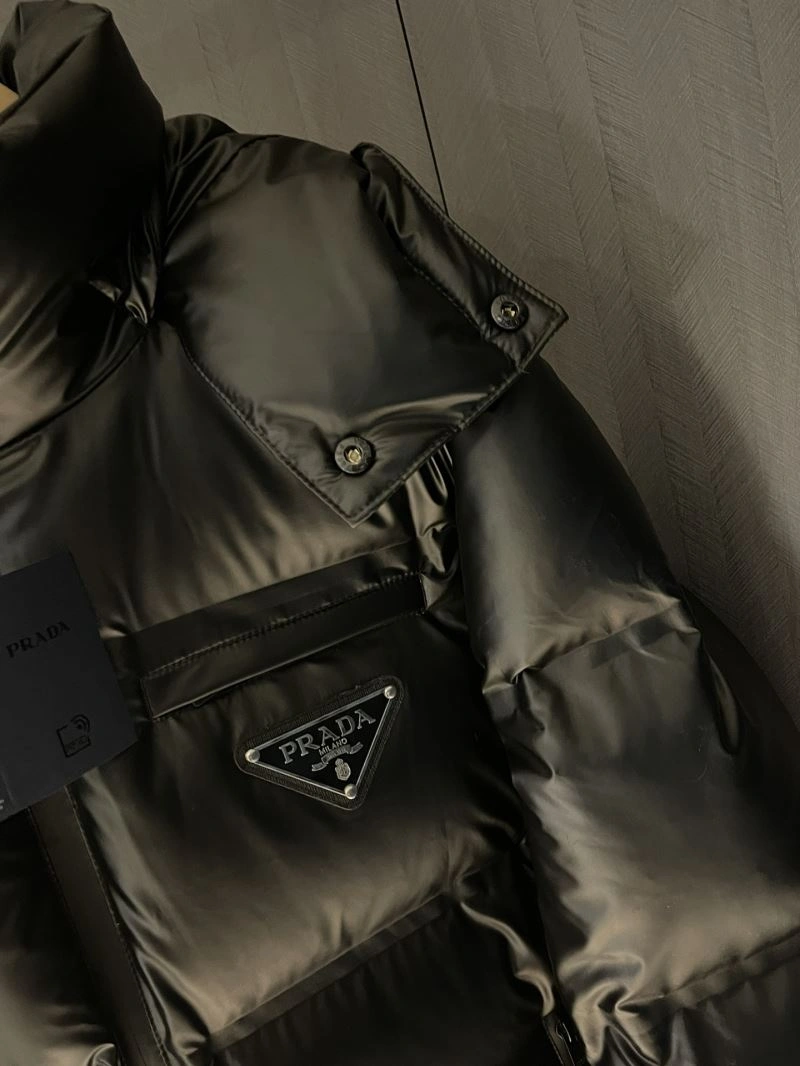 Brand-authenticated Prada Down Jackets