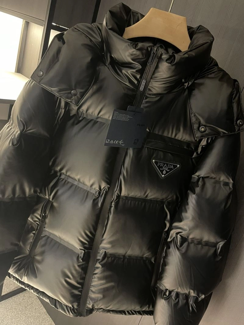 Brand-authenticated Prada Down Jackets