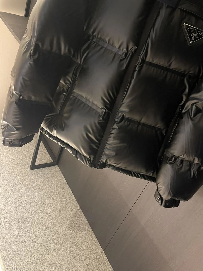 Brand-authenticated Prada Down Jackets