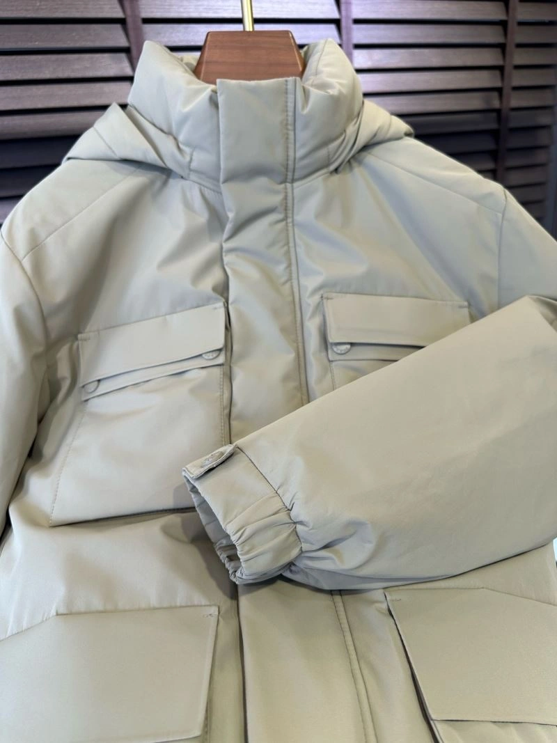 Brand-authenticated Prada Down Jackets