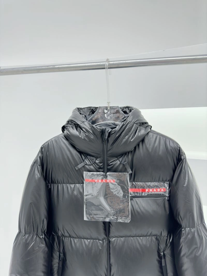Brand-authenticated Prada Down Jackets