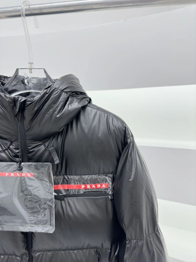 Brand-authenticated Prada Down Jackets