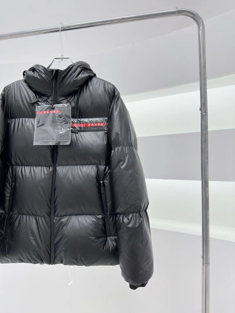 Brand-authenticated Prada Down Jackets