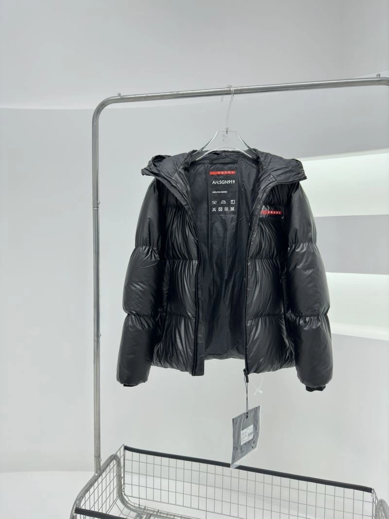 Brand-authenticated Prada Down Jackets