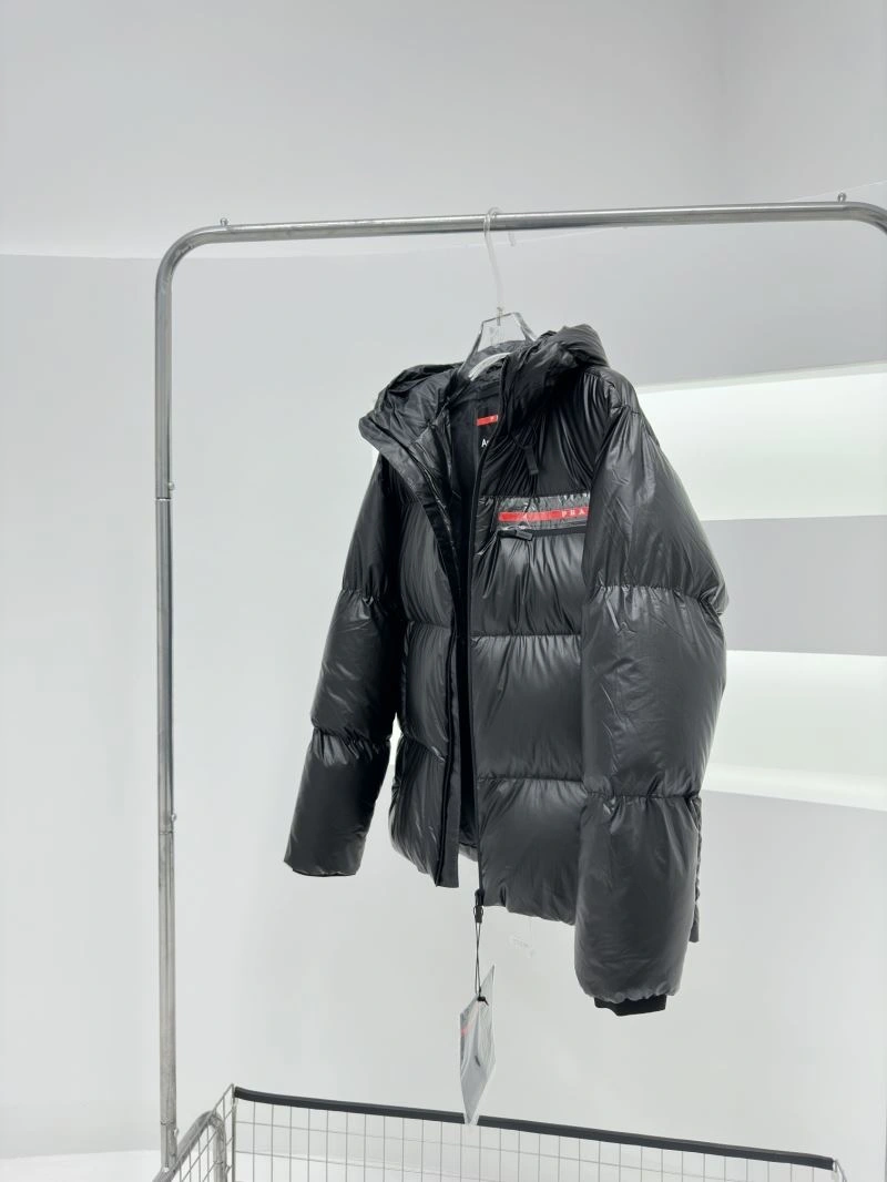 Brand-authenticated Prada Down Jackets
