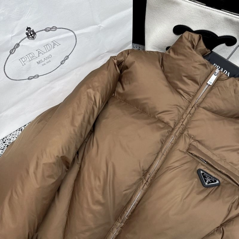 Brand-authenticated Prada Down Jackets