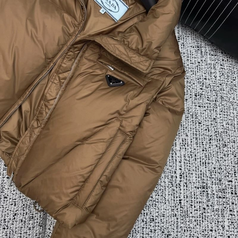 Brand-authenticated Prada Down Jackets