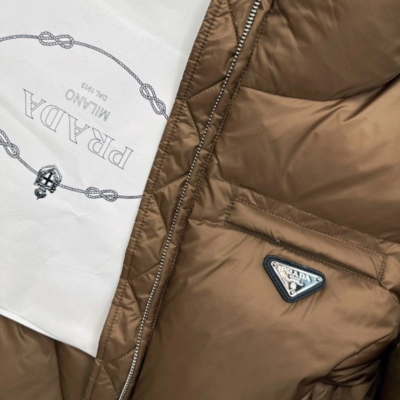 Brand-authenticated Prada Down Jackets