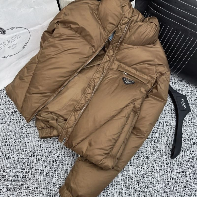 Brand-authenticated Prada Down Jackets