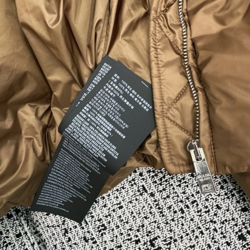 Brand-authenticated Prada Down Jackets