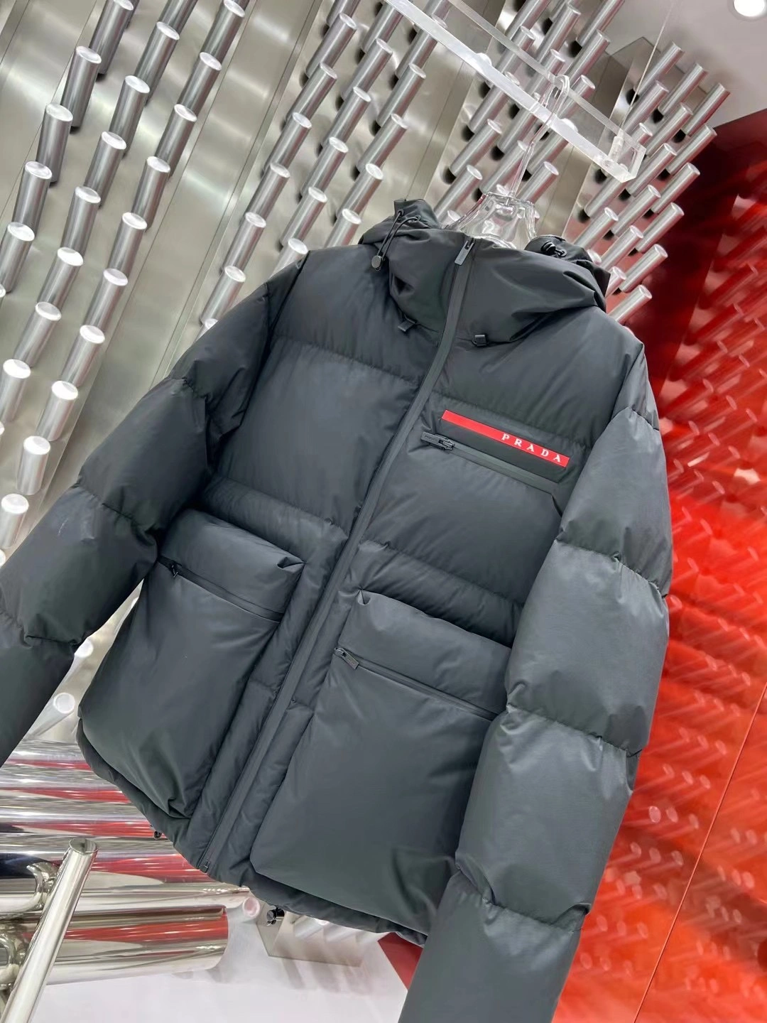 High accuracy Prada Down Jackets