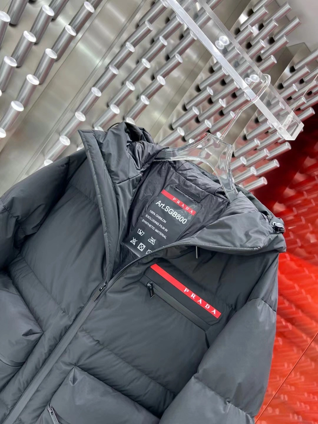 High accuracy Prada Down Jackets