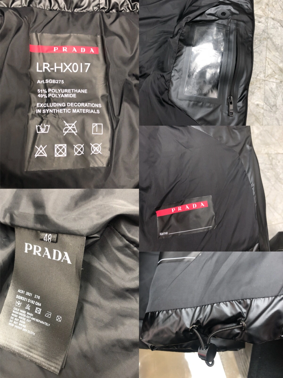 Mirror quality Prada Down Jackets