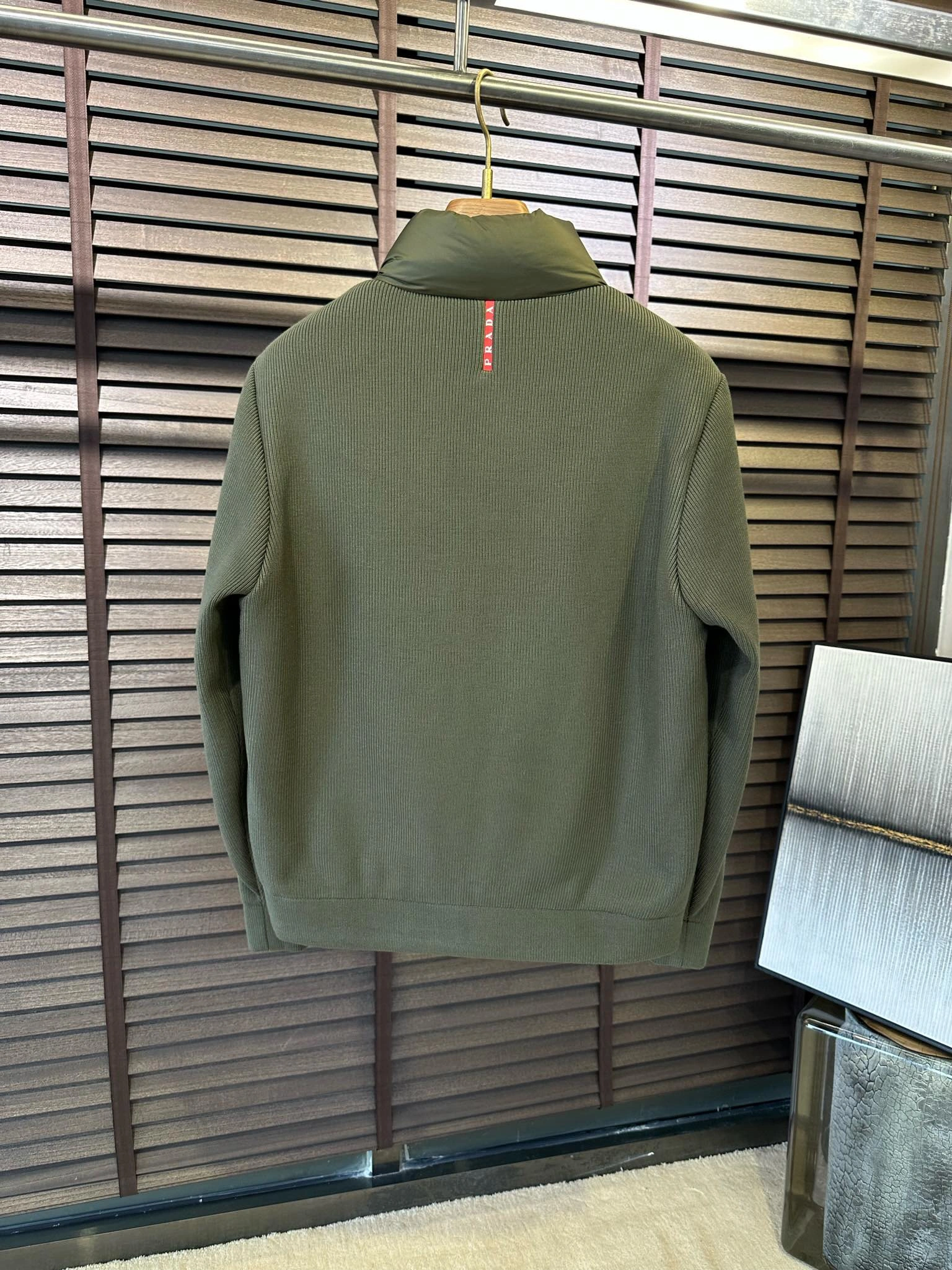 Brand-authenticated Prada Down Jackets