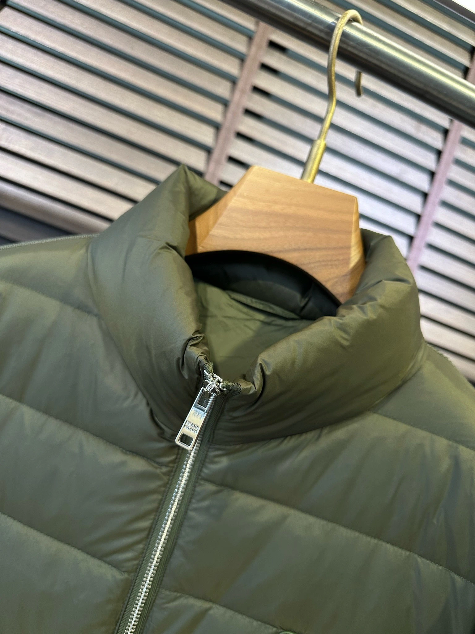 Brand-authenticated Prada Down Jackets