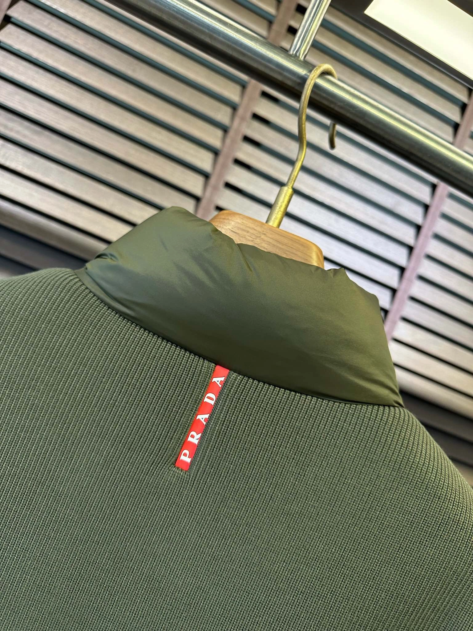 Brand-authenticated Prada Down Jackets