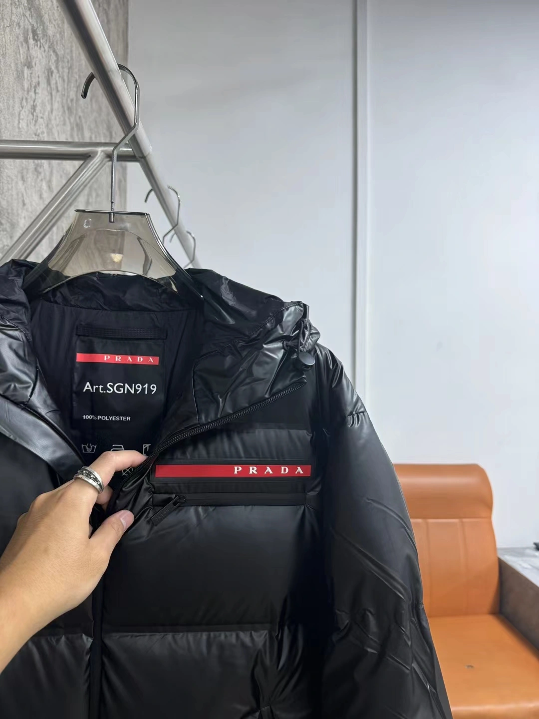 Authentic Prada Down Jackets