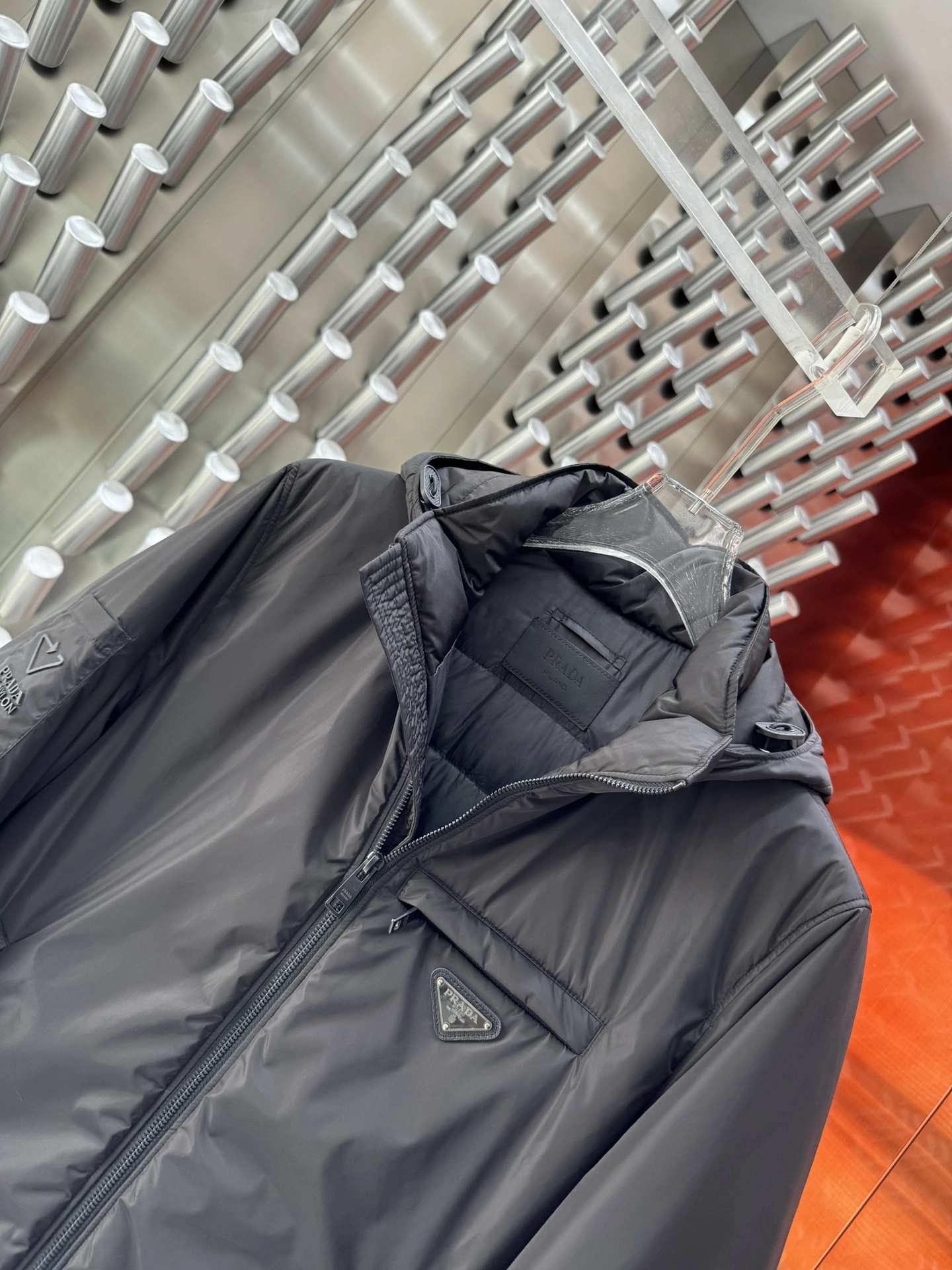 Authentic Prada Down Jackets