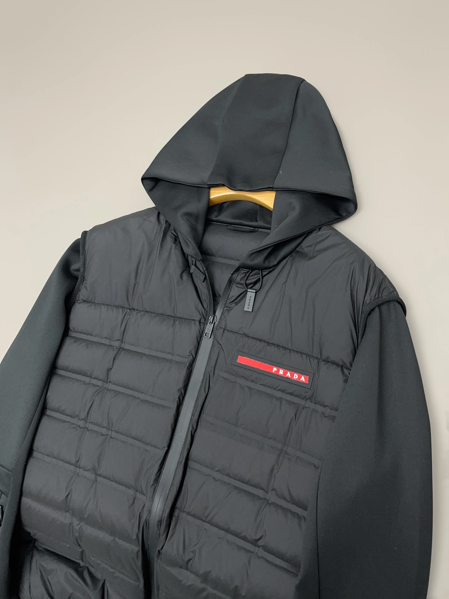 Brand-authenticated Prada Down Jackets