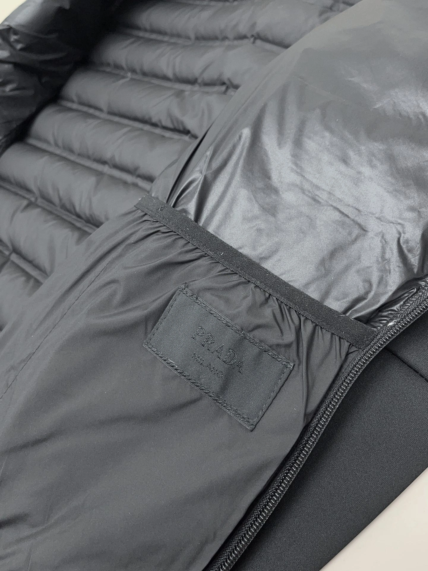 Brand-authenticated Prada Down Jackets