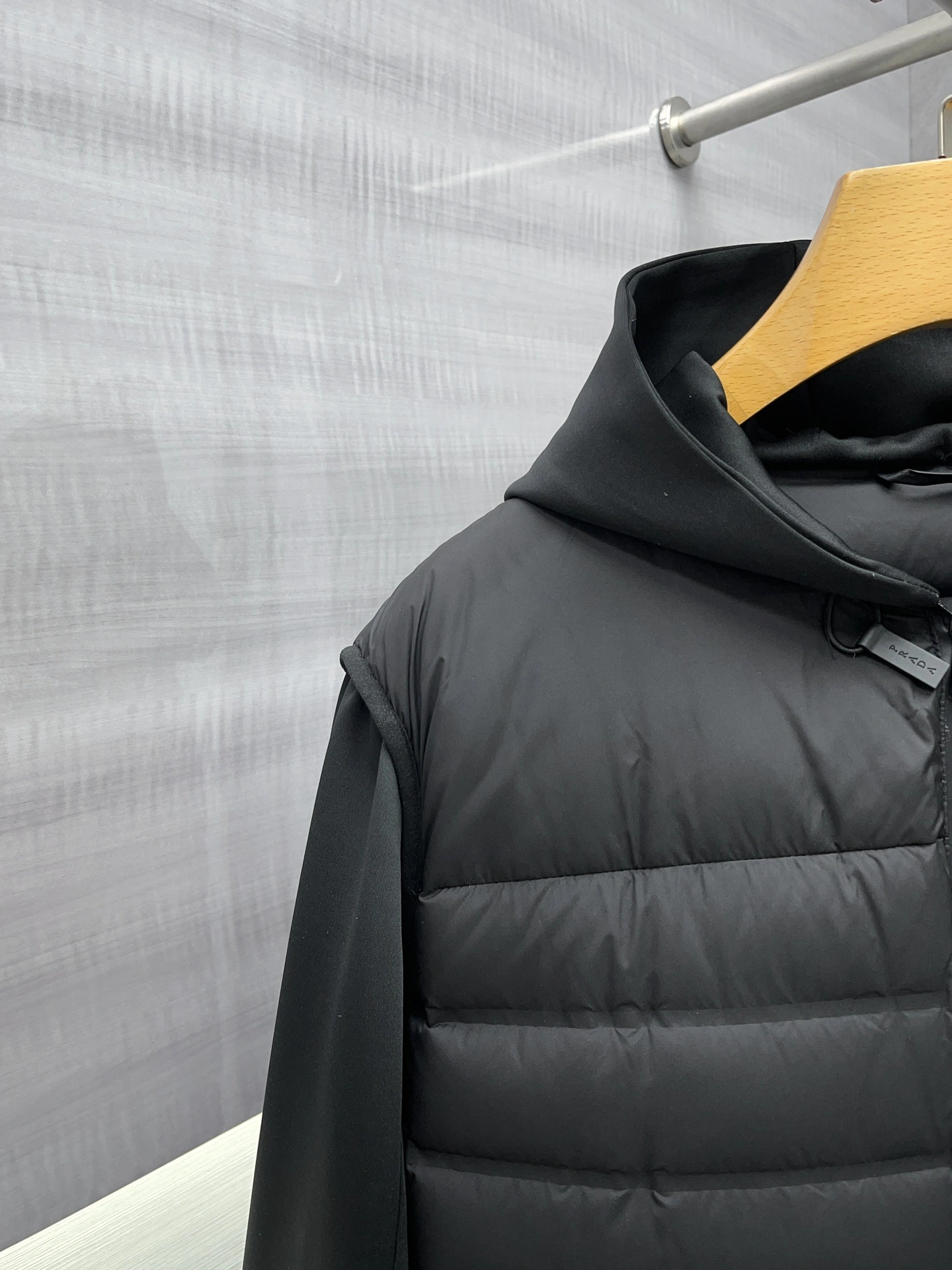 Brand-authenticated Prada Down Jackets