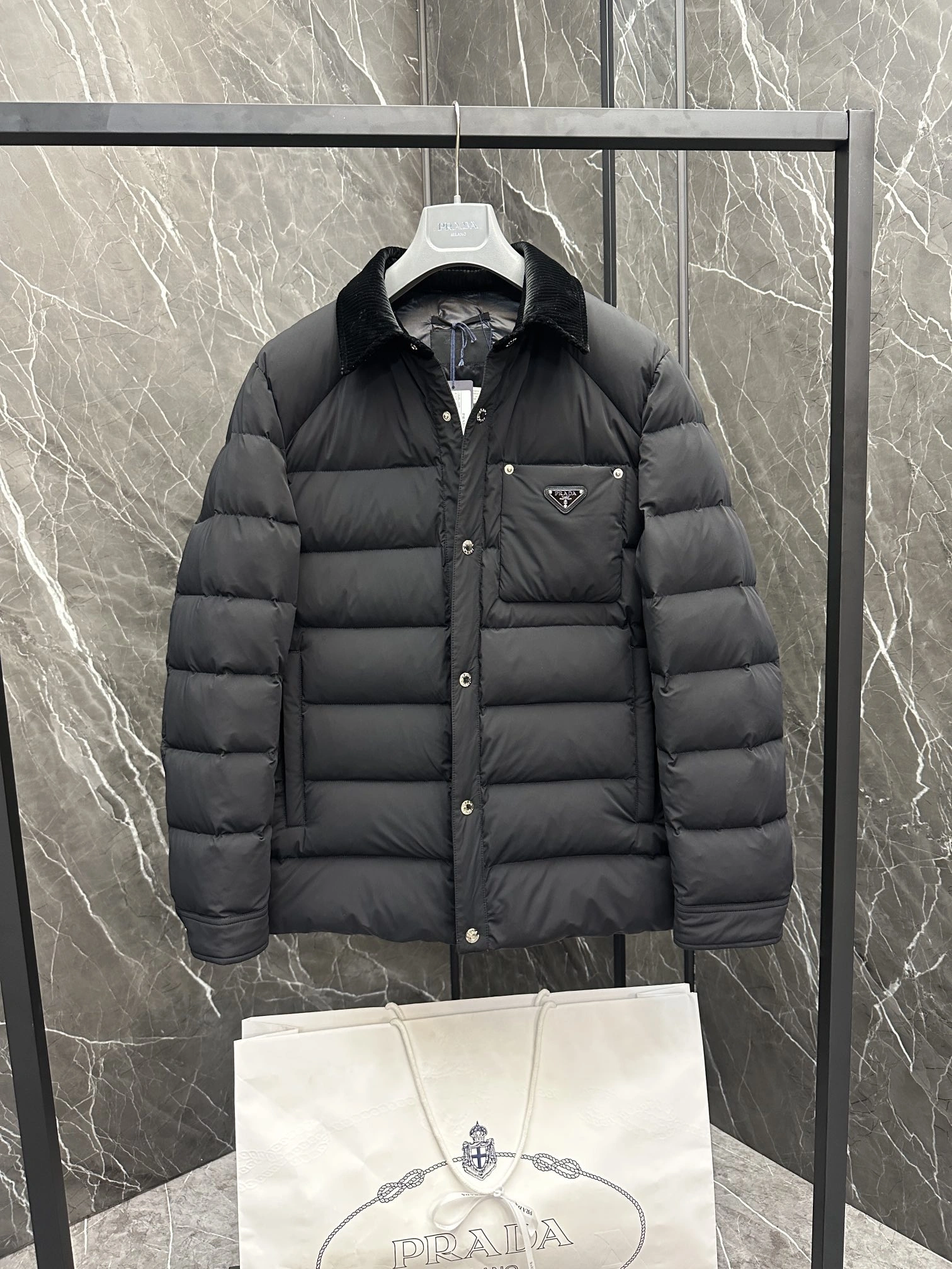 Exact replica Prada Down Jackets