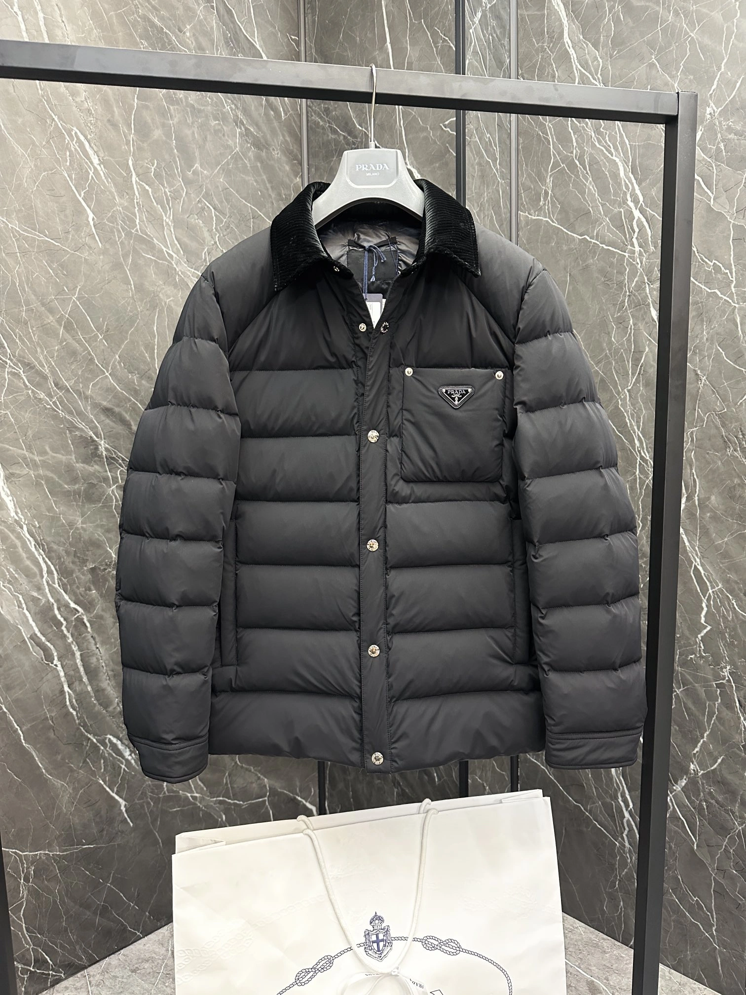 Exact replica Prada Down Jackets