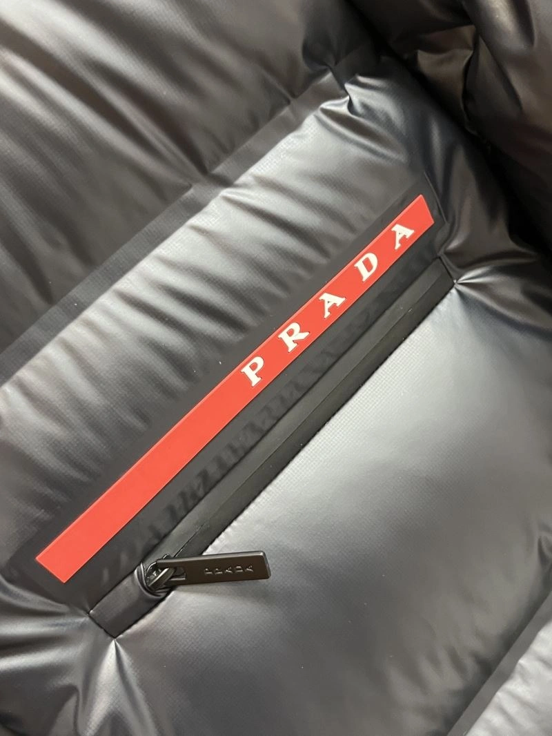 Brand-authenticated Prada Down Jackets