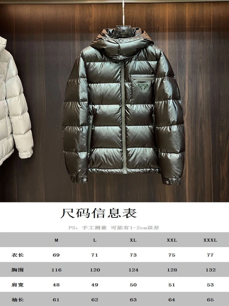 1:1 copy Prada Down Jackets