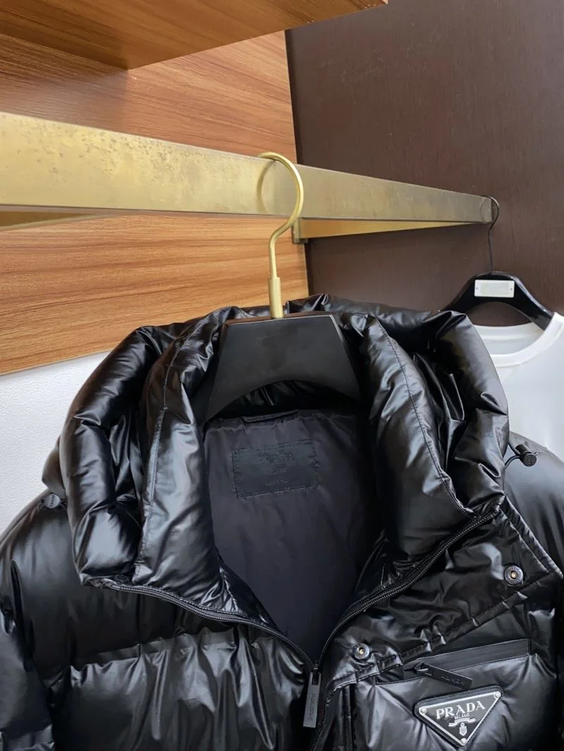 Brand-authenticated Prada Down Jackets