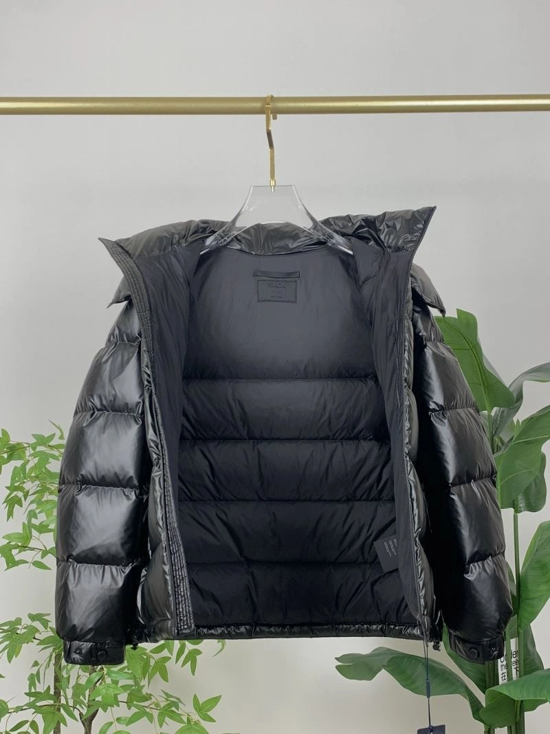 Brand-authenticated Prada Down Jackets