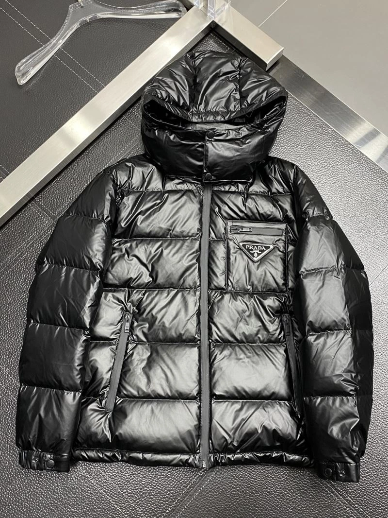 Brand-authenticated Prada Down Jackets