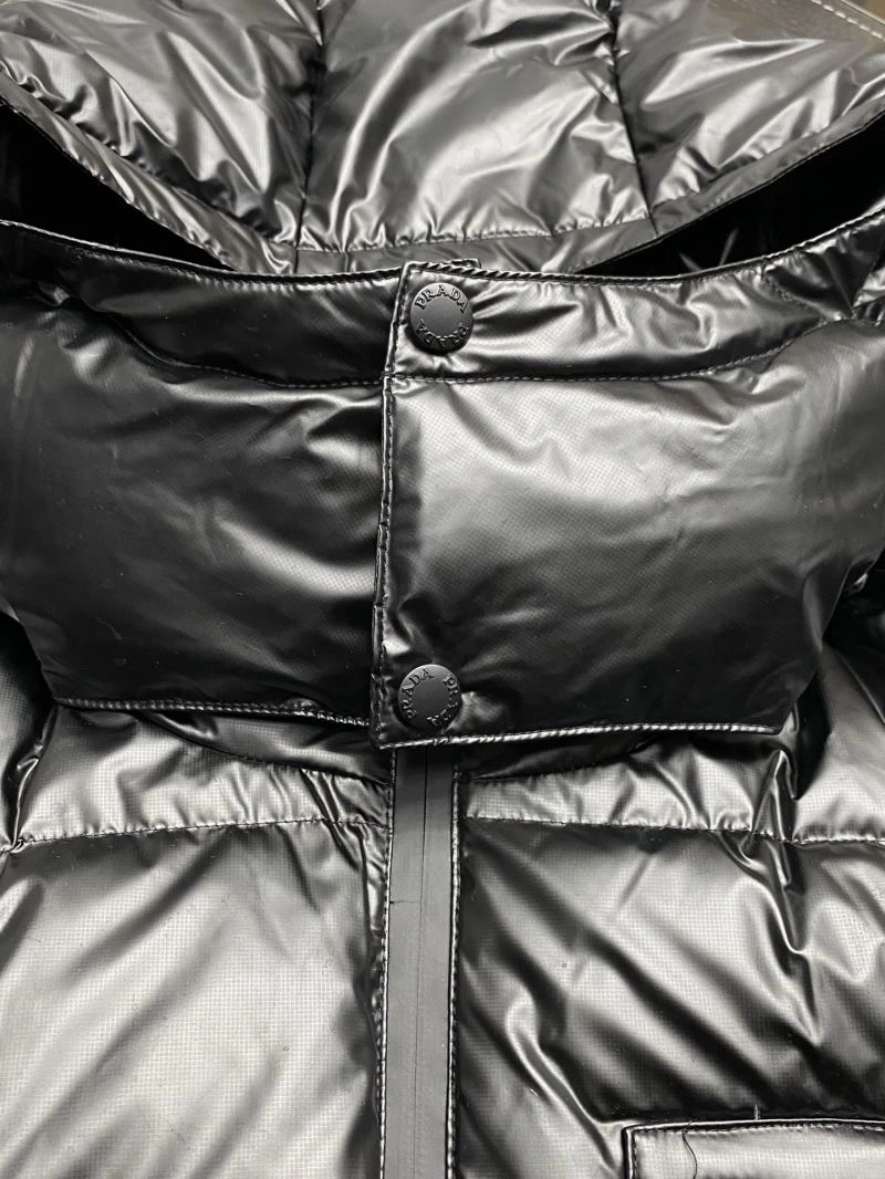 Brand-authenticated Prada Down Jackets