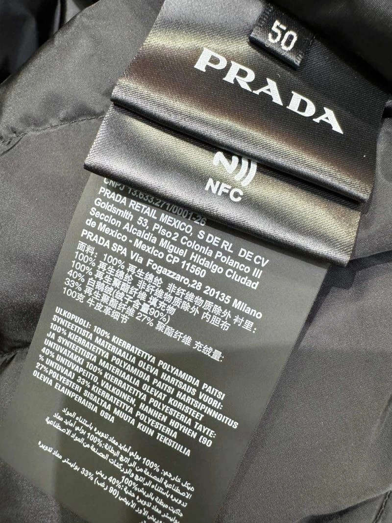 Official Prada Down Jackets