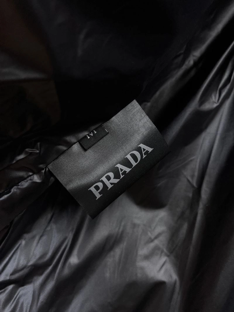 Brand-authenticated Prada Down Jackets
